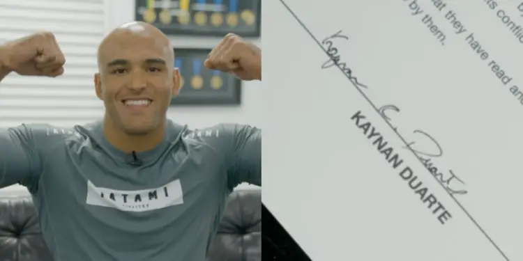 Kaynan Duarte Signs New Sponsorship Deal With Tatami - Jitsmagazine.com