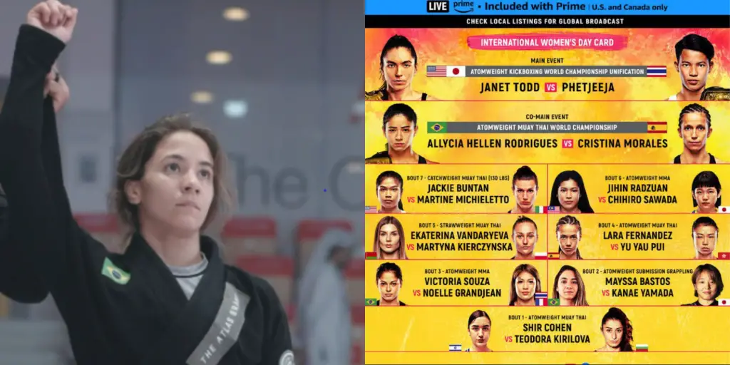 Mayssa Bastos To Make ONE Championship Debut At ONE Fight Night 20 ...