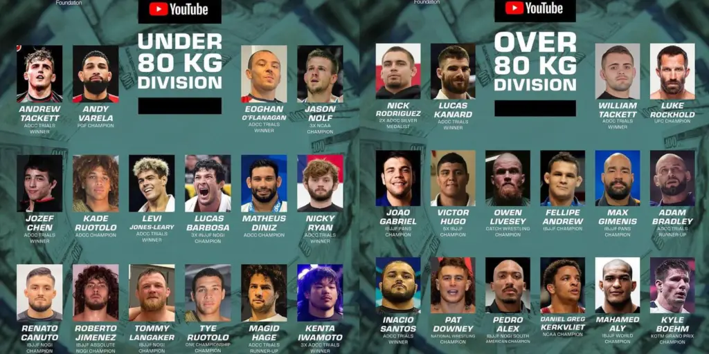 Official Brackets Announced For Craig Jones Invitational - Jitsmagazine.com