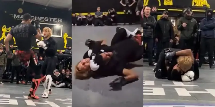 Watch Paddy Pimblett Choke Out Fellow MMA Fighter Despite Tap In Gym ...