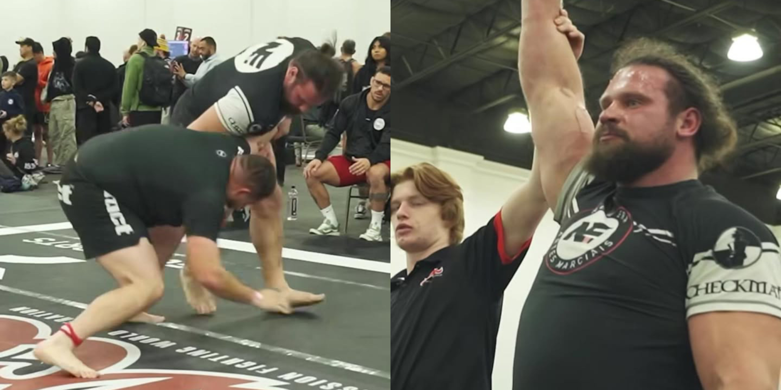 Watch World’s Strongest Man Martins Licis Win ADCC Open - Jitsmagazine.com