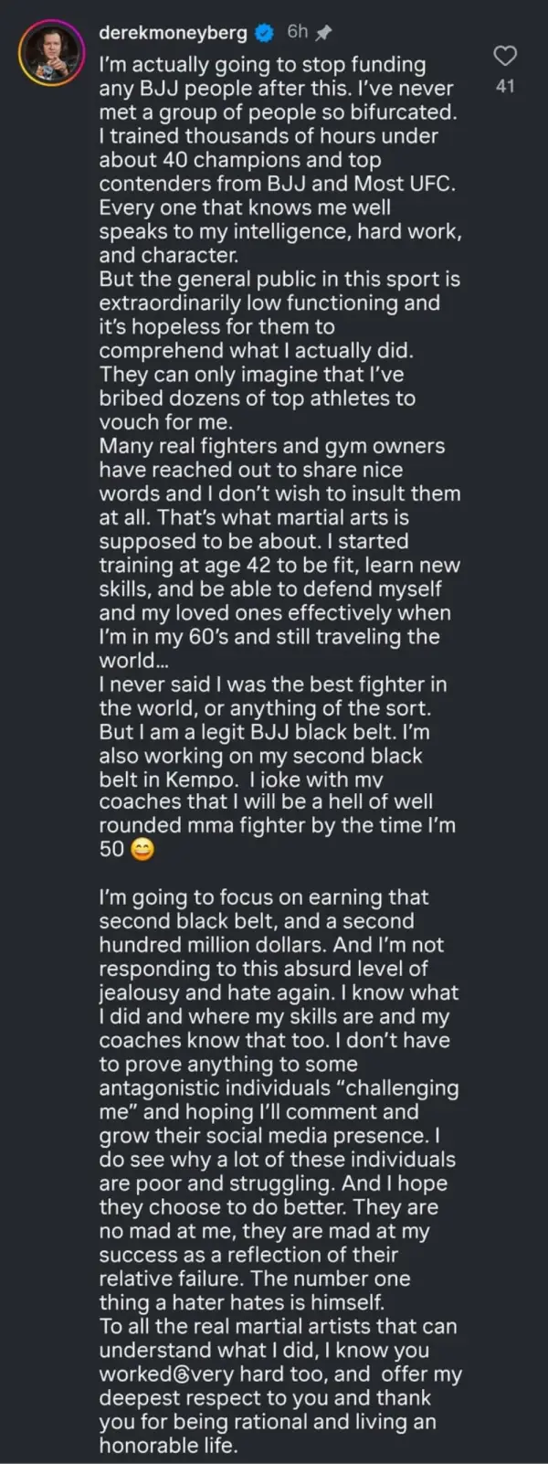 Derek Moneyberg Fires Back After Facing Criticism For His 3.5 Years To ...